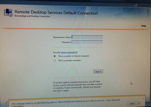 Remoteapp Rdweb Website Hosted On Windows Server 2008r2 Does Not Work With Windows 10 Edge Browser