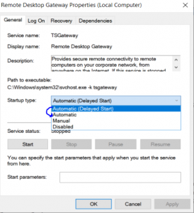 Installing the Remote Desktop Gateway Role (RDGW) on Windows Server 2019